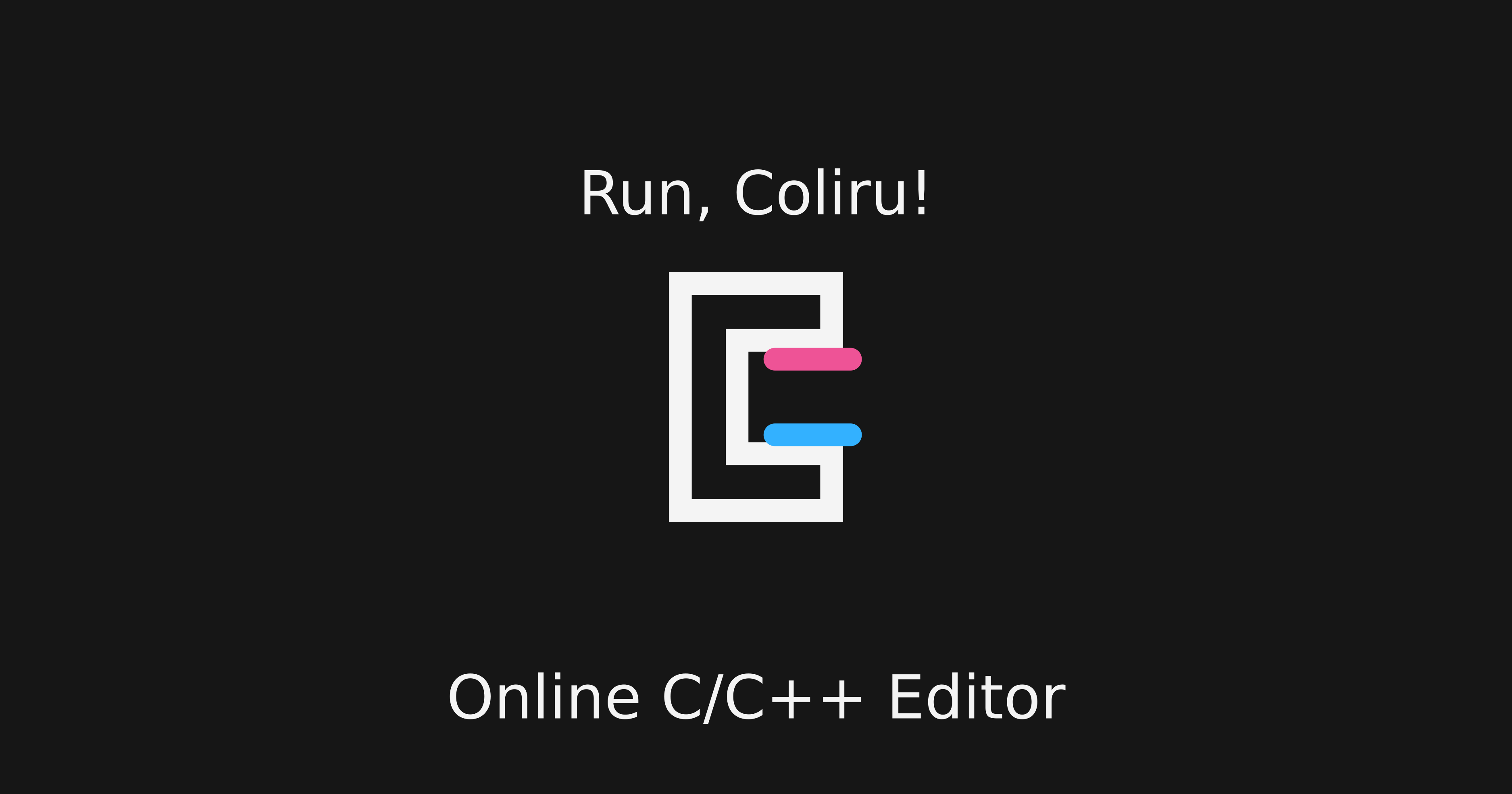 Run, Coliru! Run.